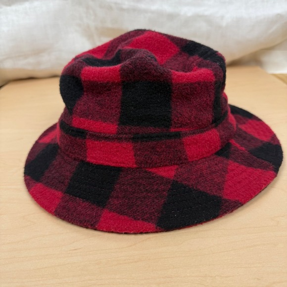 Dorfman Pacific | Accessories | Dorfman Pacific Red Black Buffalo Plaid ...